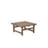 Loon Peak® Alfred Teak Coffee Table - 32 x 32" - Natural | Wayfair